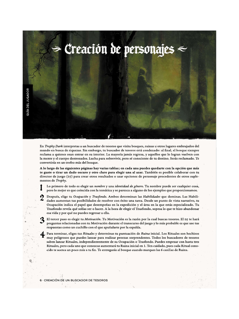 Creación de Personajes | PDF