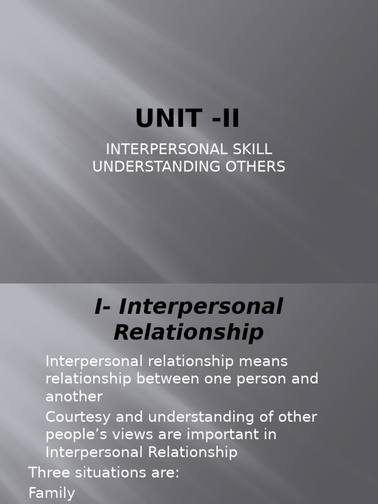 Interpersonal Skills & Networking Guide | PDF