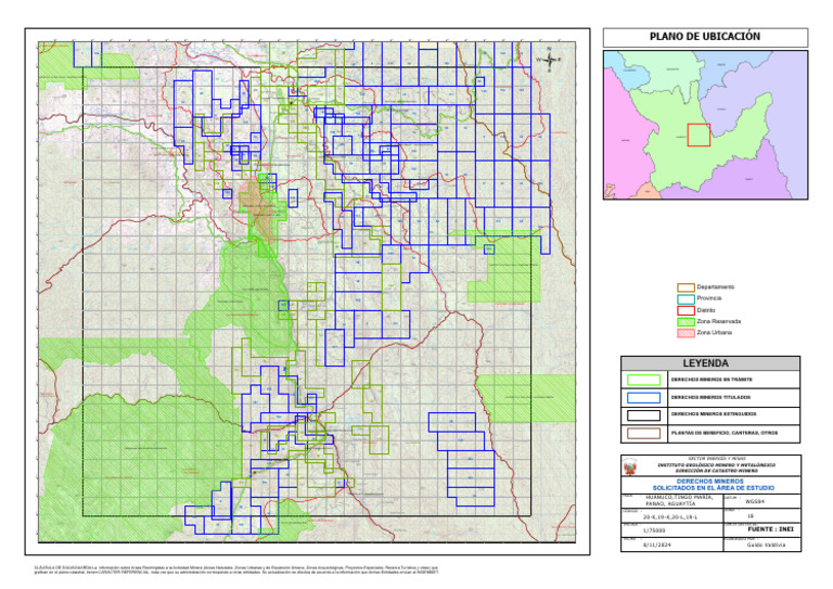 Plano Catastral A0 | PDF