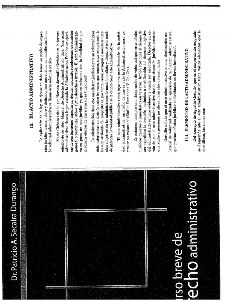 L2.2. - SECAIRA El Acto Administrativo | PDF