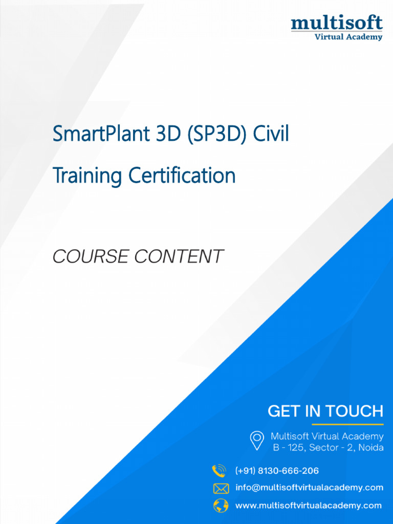 SP3D Civil Training Manual Download | PDF | Building Information ...