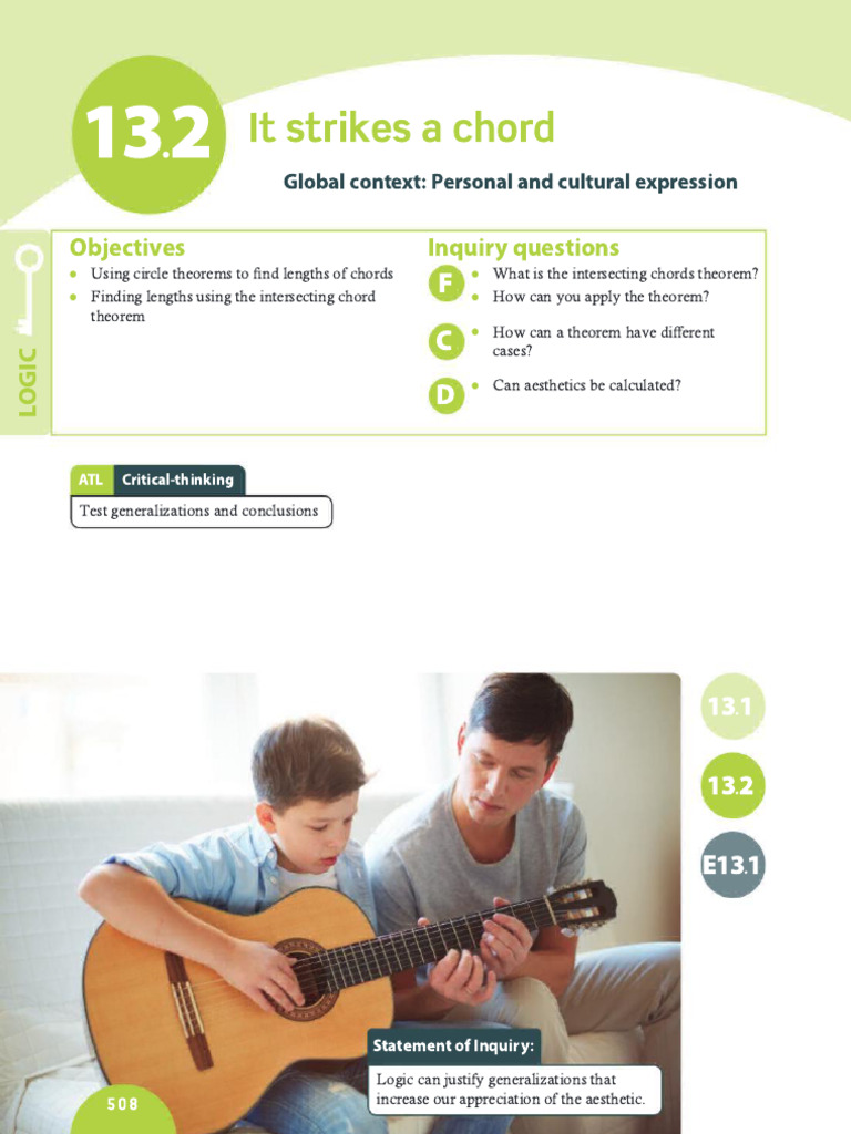 Oxford - 4 5 Intersecting Chords | PDF | Circle | Elementary Mathematics