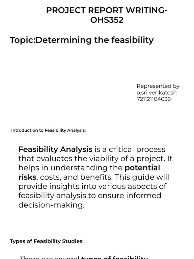 Slidesgo Assessing Project Viability A Comprehensive Guide To ... Slidesgo Assessing Project Viability A Comprehensive Guide To ...