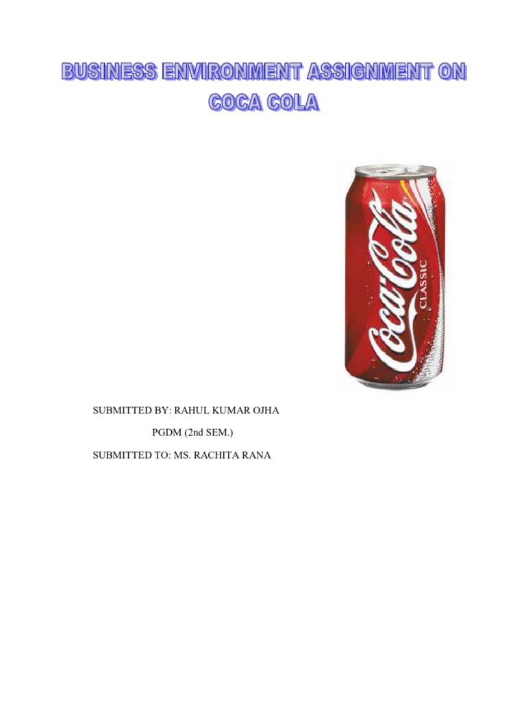 Coca Cola | PDF