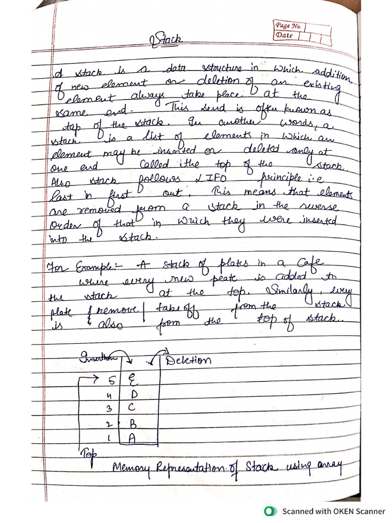 Stack Chapter | PDF
