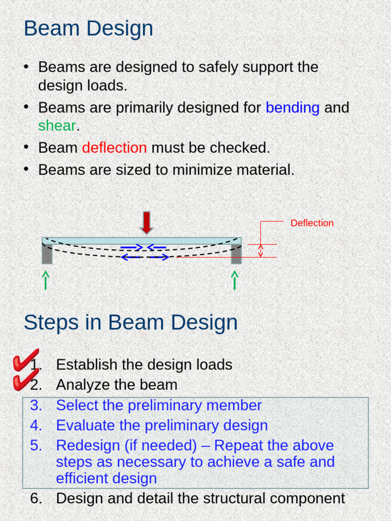 Beam Design-Summer (ASD Method) | PDF | Deformation (Engineering ...