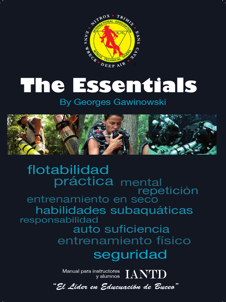 Essentials Manual - Iantd Spain | PDF | Buceo bajo el agua