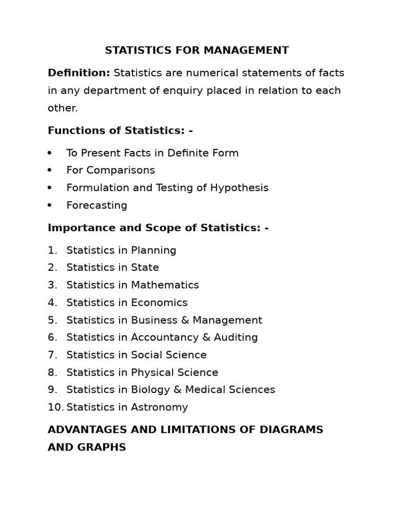 Statistics For Management | PDF | Type I And Type Ii Errors ...