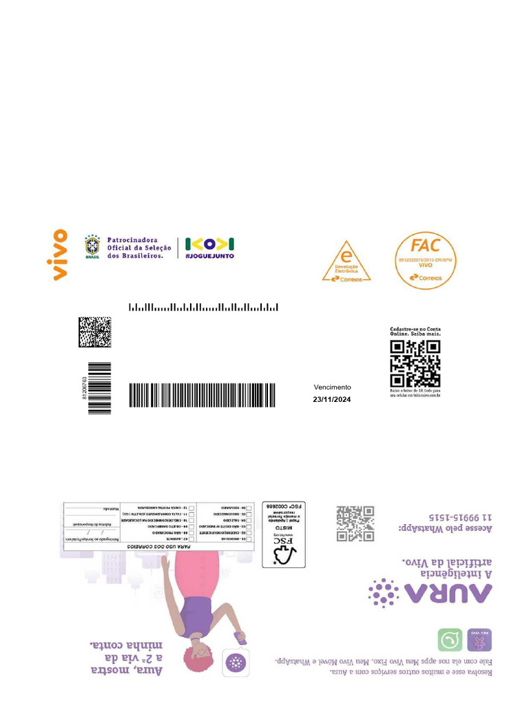 Conta Carta-Vivo DFGFD 23 11 2024 | PDF