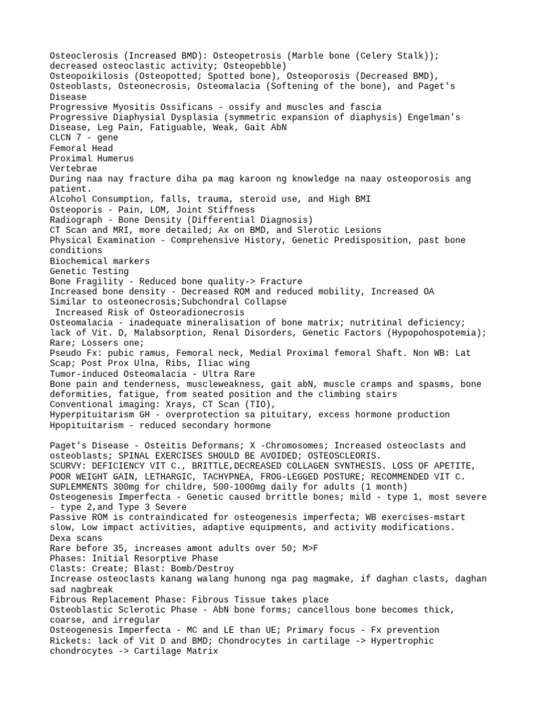 Pediatric and Geriatric | PDF | Bone | Osteoporosis