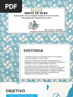 6-Método Ocra Checklist Ejemplo de Aplicación Corregido VT | PDF ...