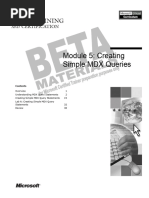 MDX Queries: Syntax, Examples & Tips | PDF | Databases | Computing