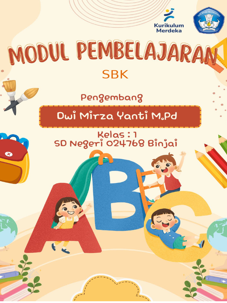 Modul Ajar SBK Kelas 1 Semester 1 | PDF