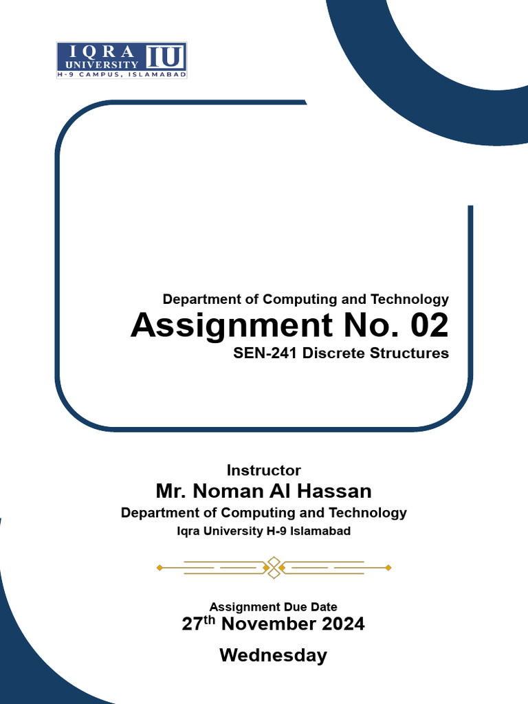 Assignment No 02 | PDF