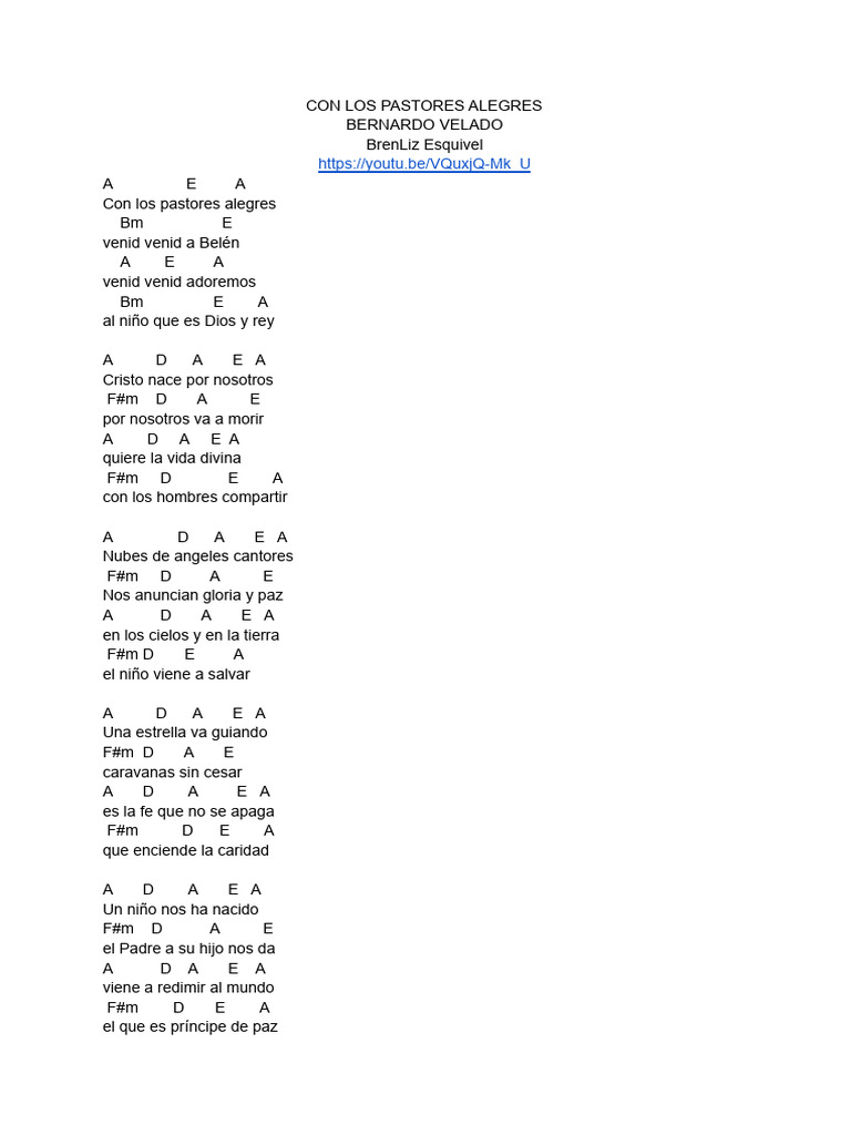 1) Con Los Pastores Alegres | PDF