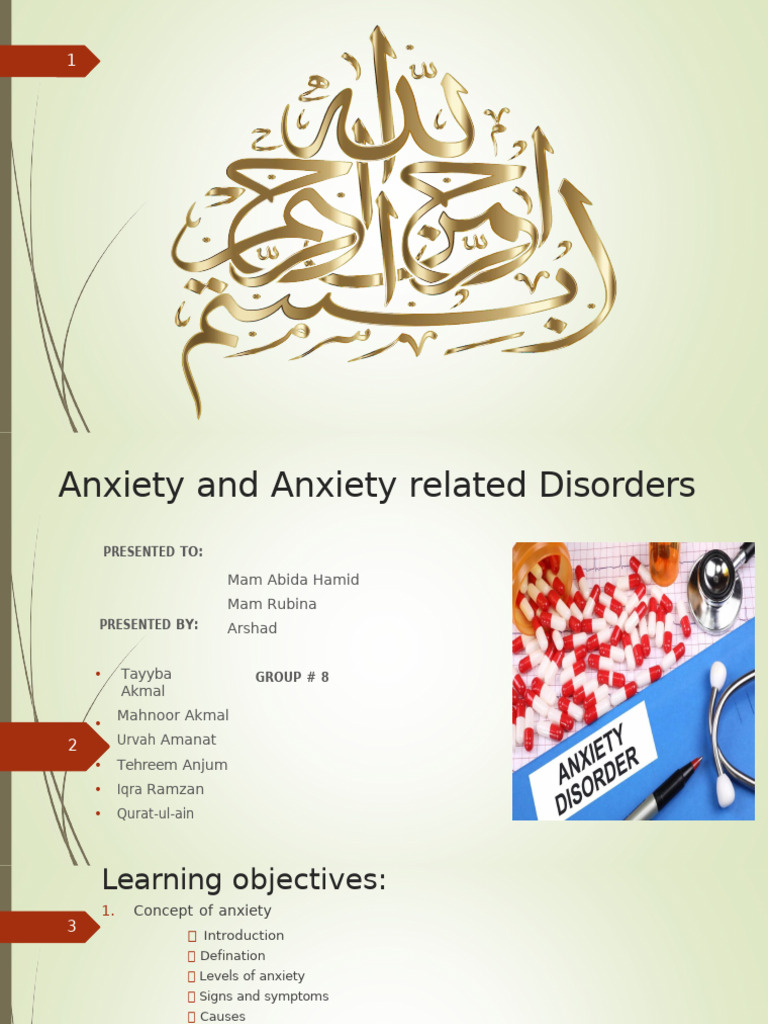 Understanding Anxiety Disorders and Care | PDF | Phobia | Anxiety