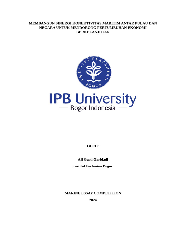 MEC2024 - IPB University | PDF