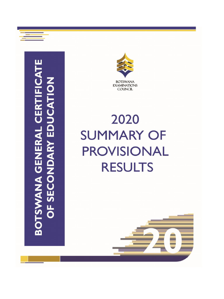 BGCSE 2020 Examination Report | PDF