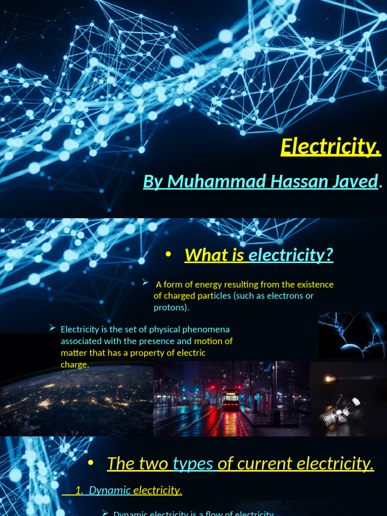Electricity | PDF | Electricity | Electric Current