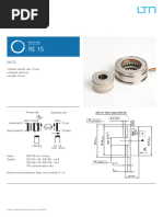 LTN Resolver RE-21 Datasheet | PDF | Electric Power | Equipment