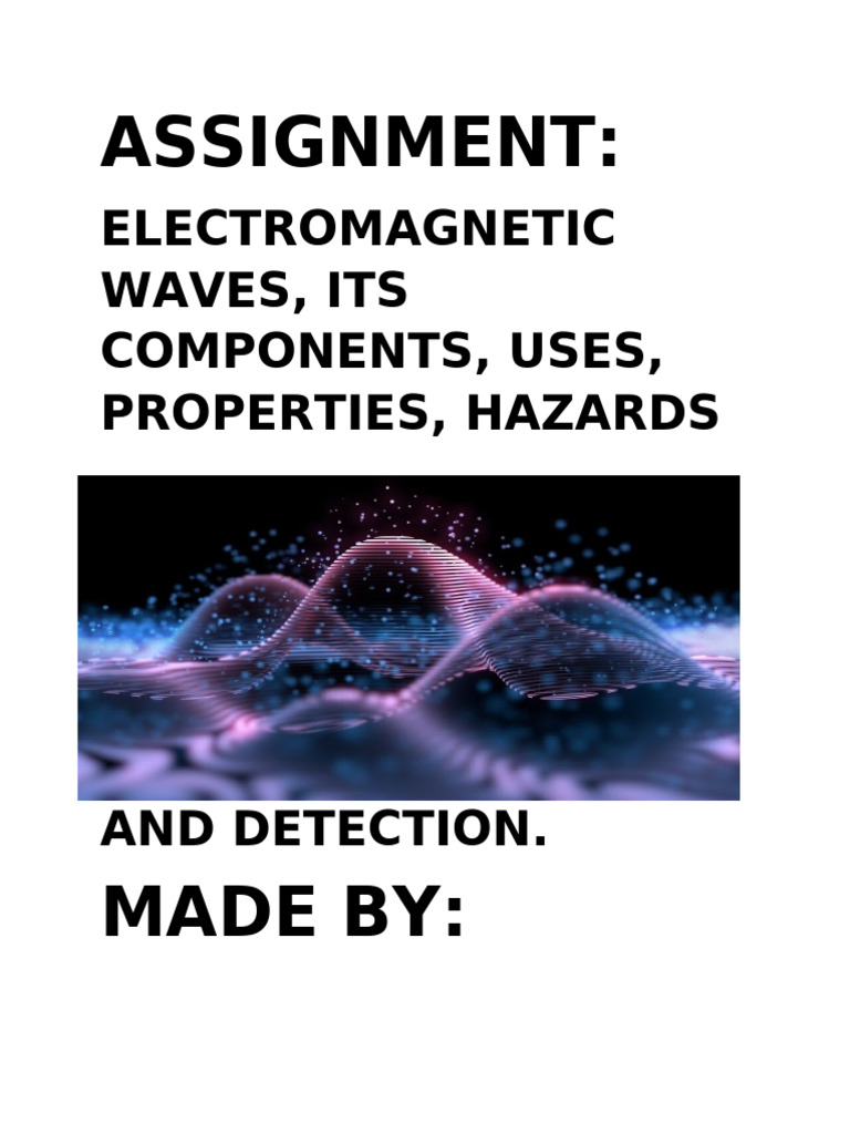 Electomagnetic Spectrum | PDF | Electromagnetic Radiation | Radio Wave