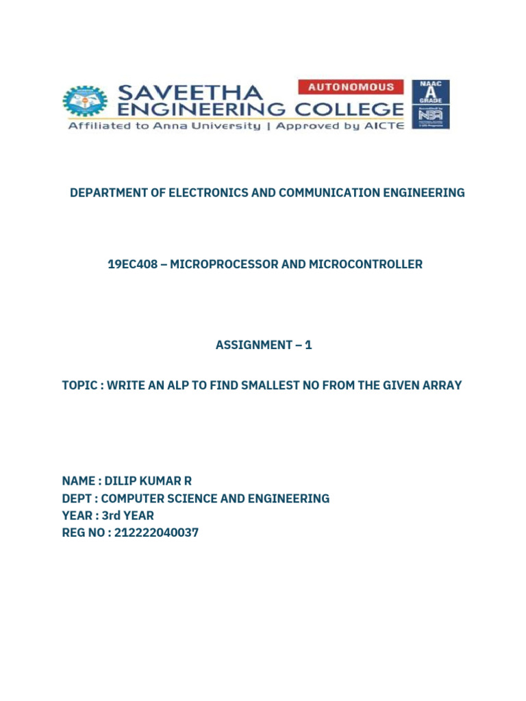 Microprocessor PDF | PDF