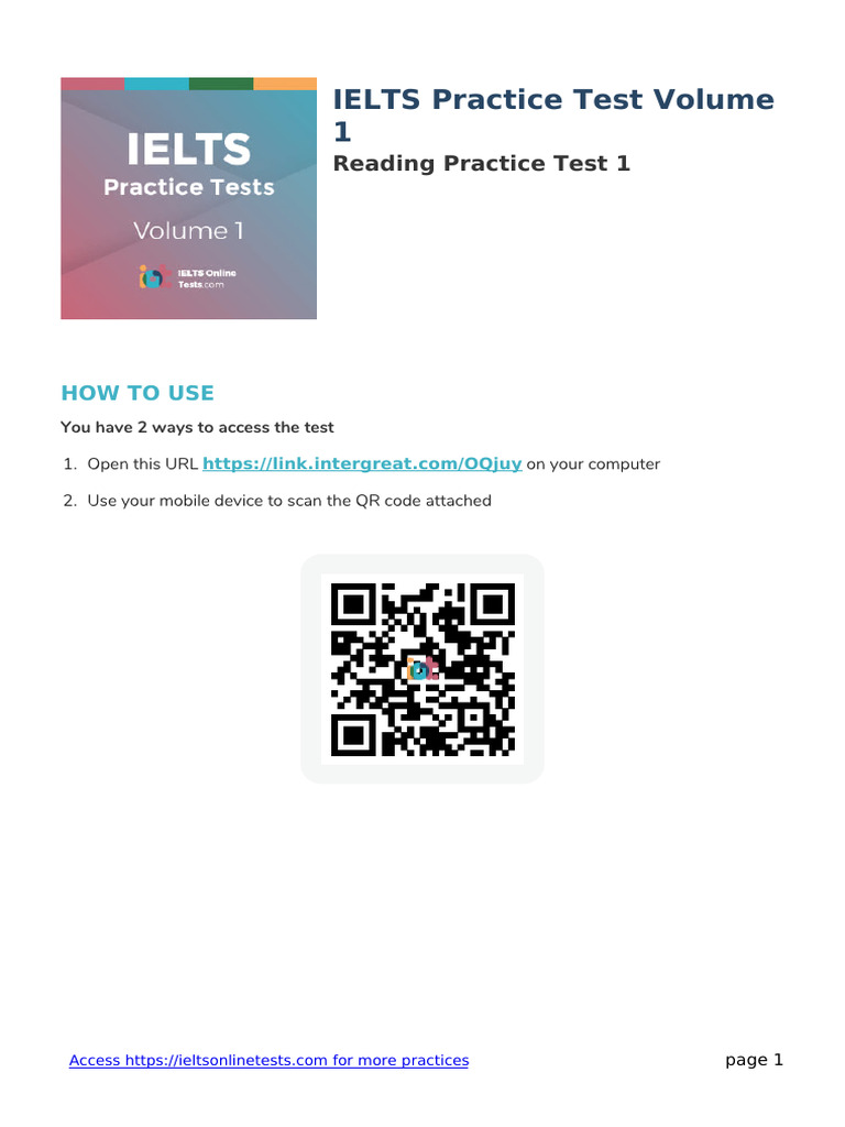 IELTS Reading Practice Test Guide | PDF | Plate Tectonics | Glasses
