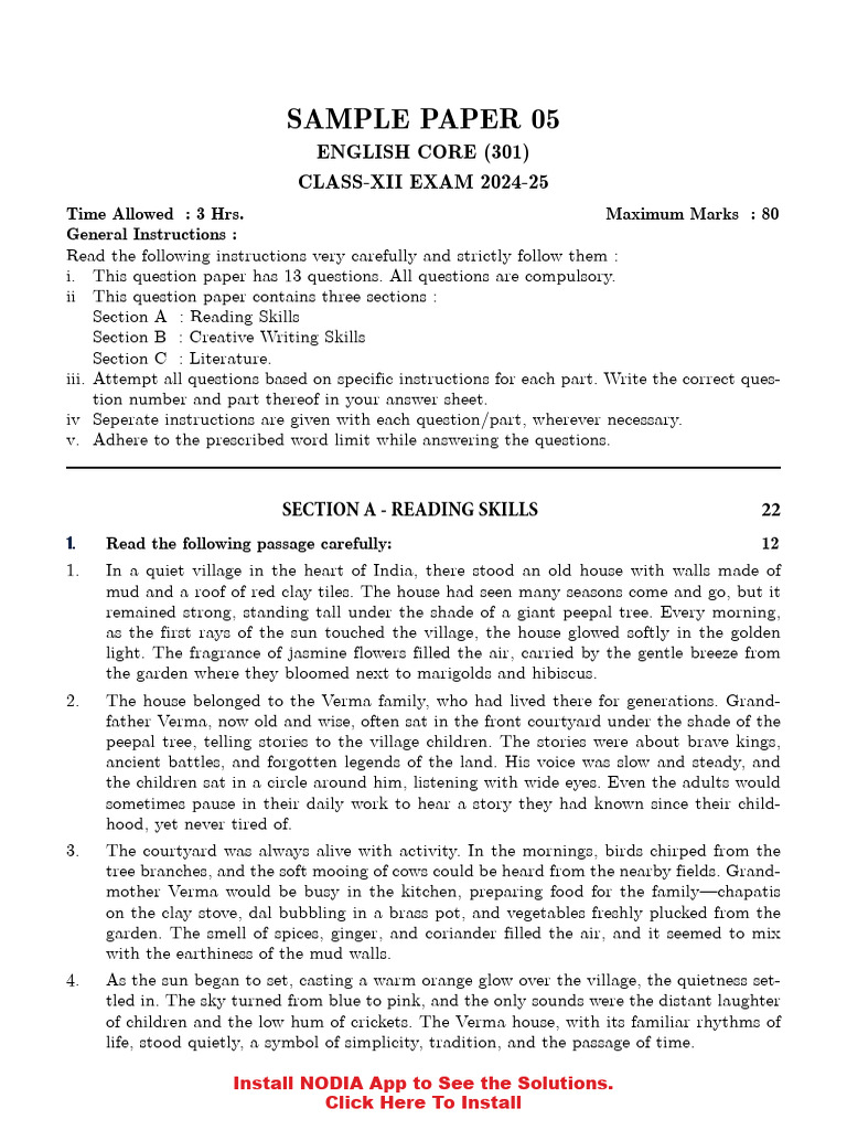 XII, Economics, 15 Sample Papers With Solutions 2024-25 | PDF | Natural Disasters | Flood