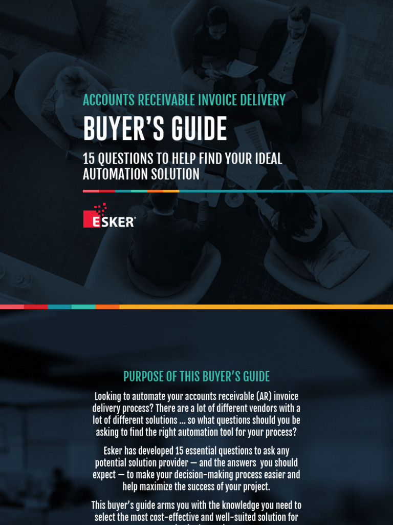 esker_accounts_receivable_buyers_guide | PDF | Enterprise Resource Planning | Invoice