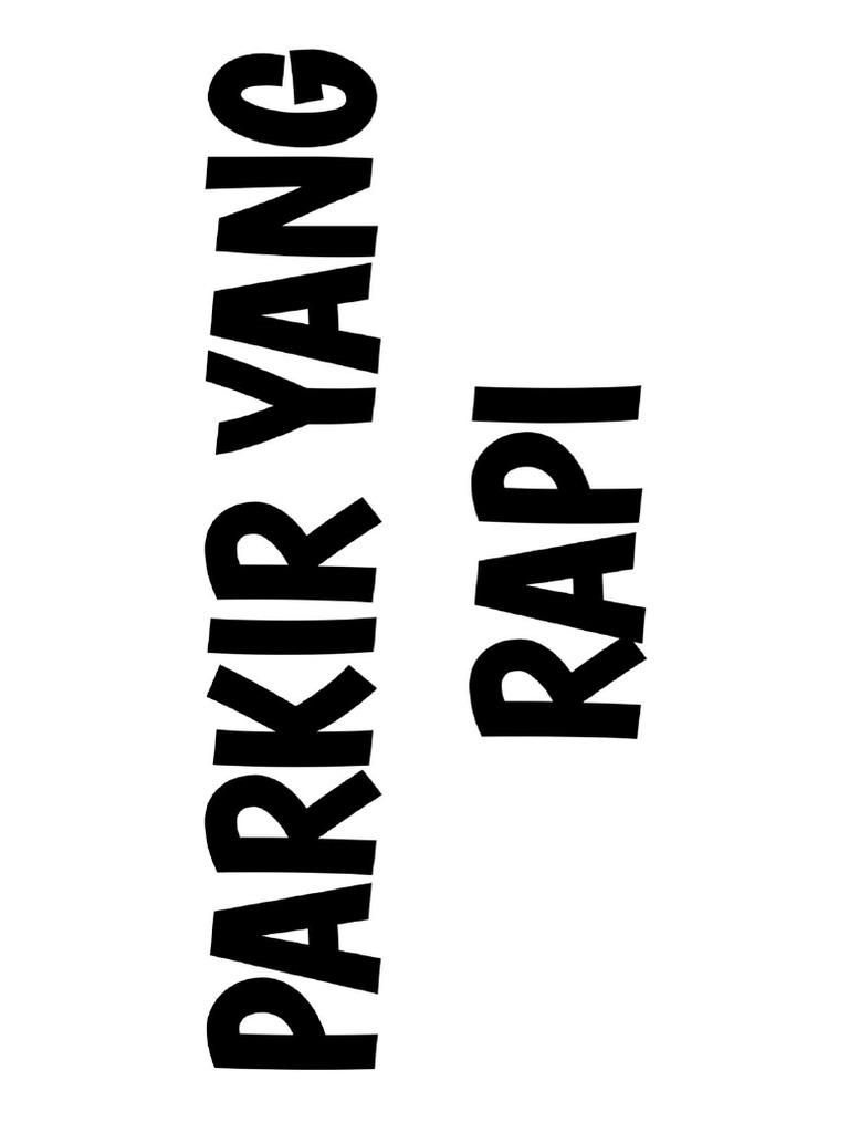 Parkir Yang Rapi | PDF