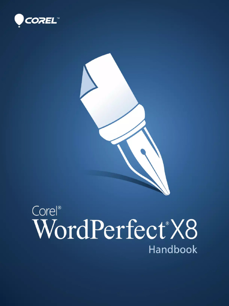 Manual de Usuario Corel WordPerfect Office X8 Standard (282 Páginas) | PDF