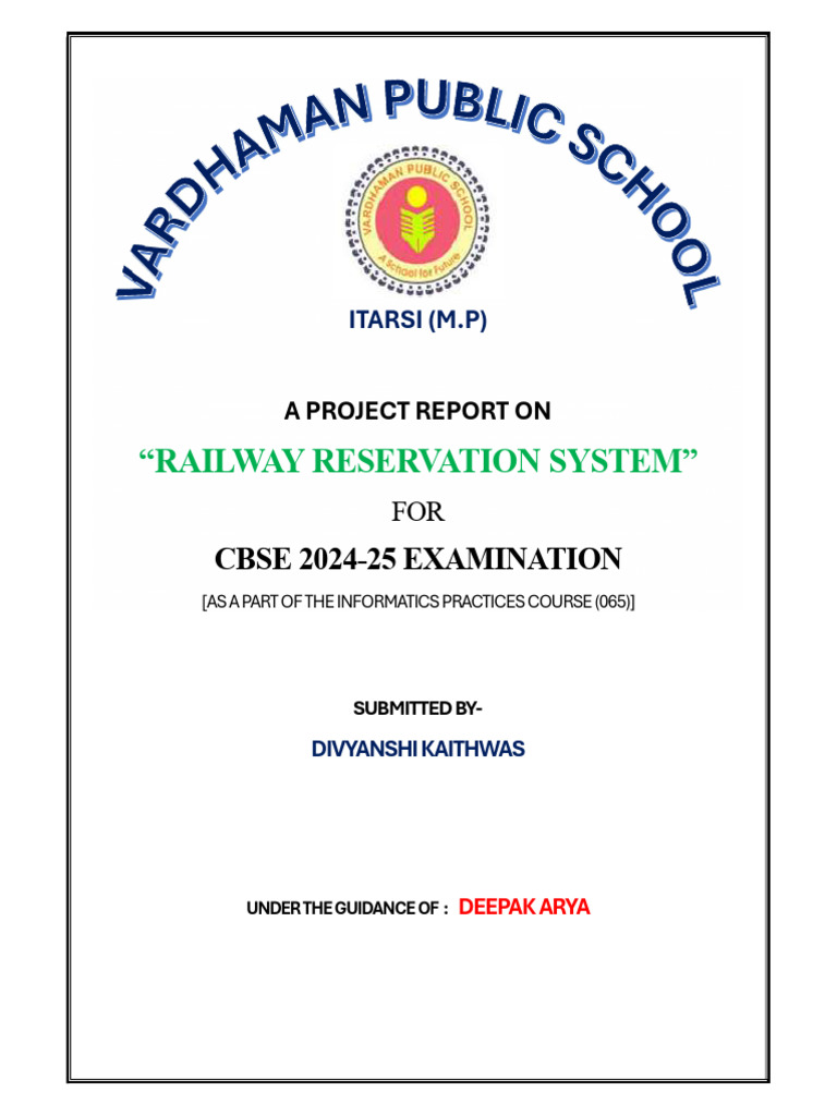 Ip Project File | PDF
