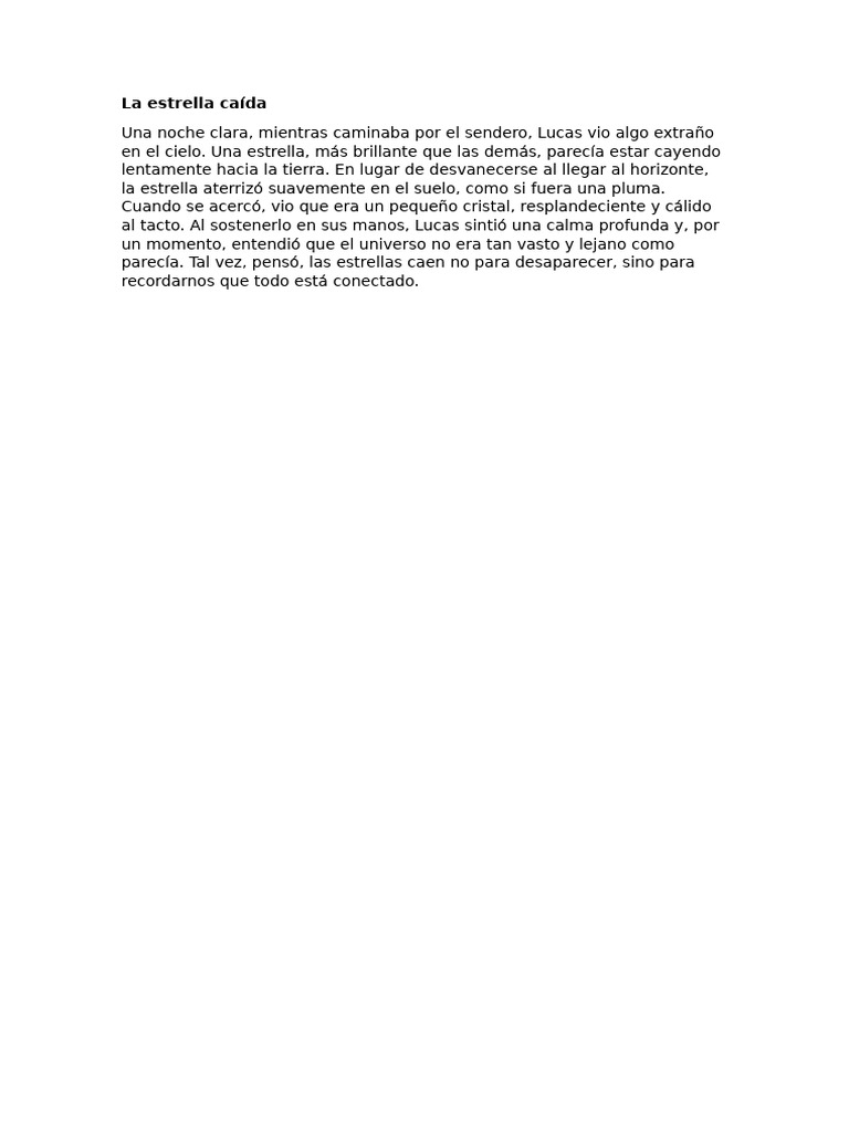 La Estrella Caída | PDF