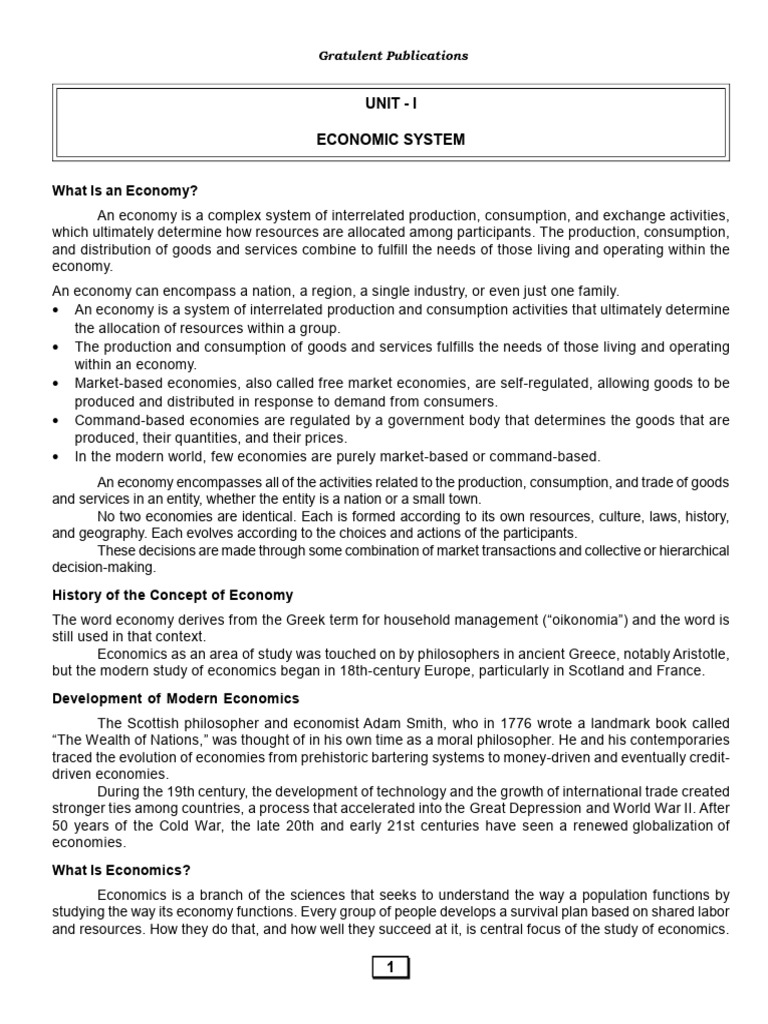 Overview of Economic Systems | PDF | Capitalism | Economics