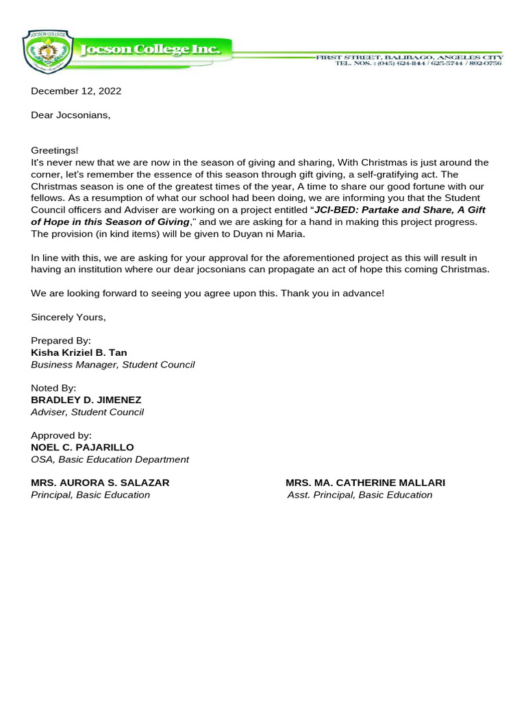 Gift Giving Project Proposal | PDF