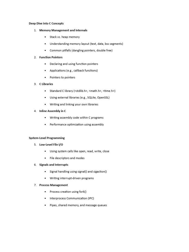 Advanced C Programming Guide | PDF