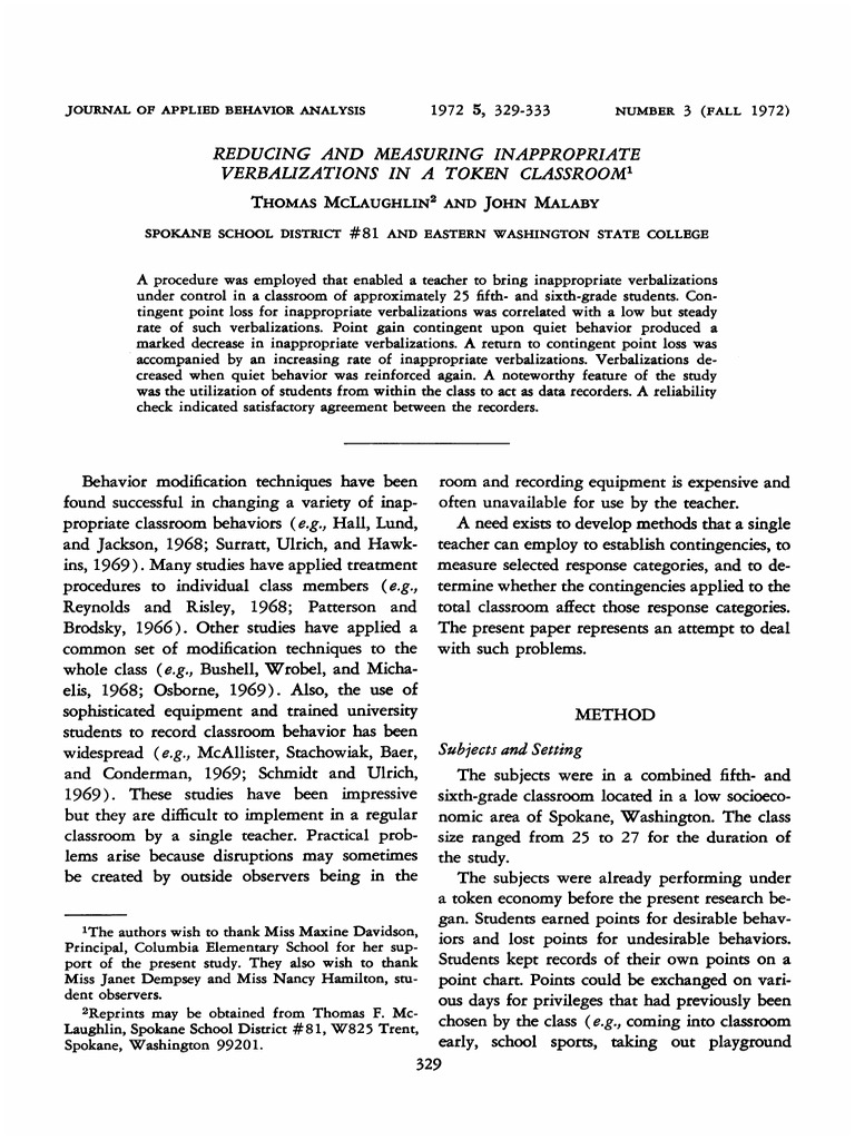 Reducing and Measuring Inappropriate Verbalizations in A Token ...