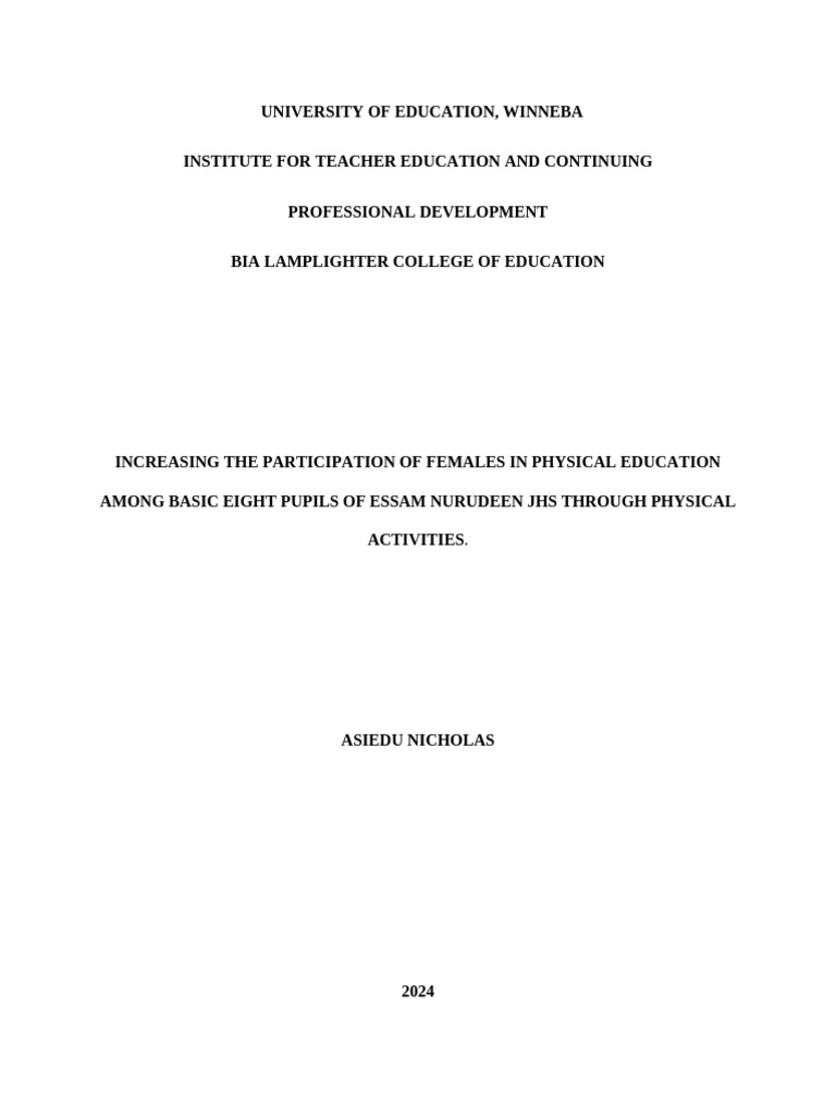 Asiedu Nicholas Complete Work | PDF | Happiness | Learning