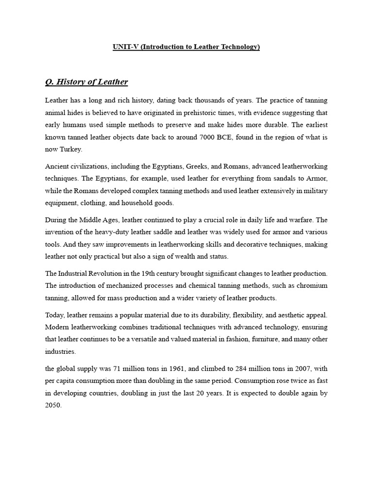 Ilt | PDF | Leather | Meat