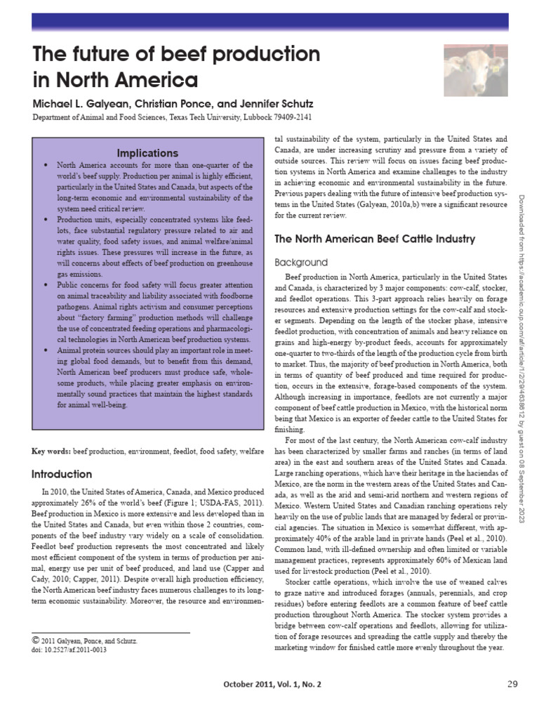 029 | PDF | Cattle | Beef