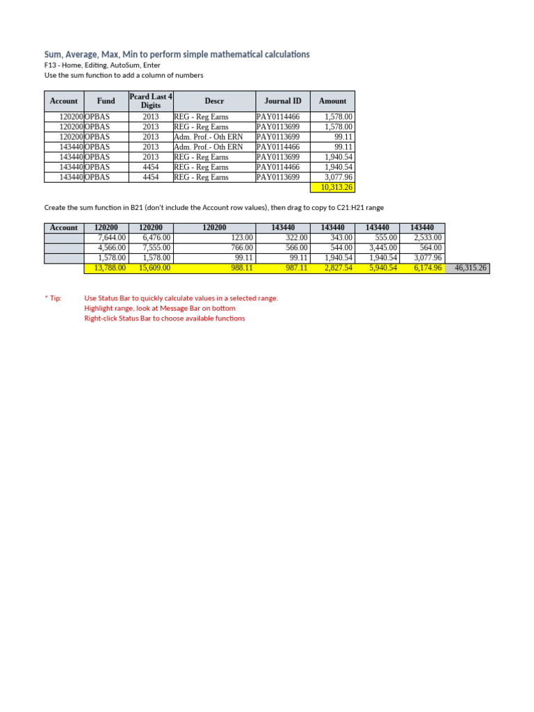 Excel Assignment 2 | PDF