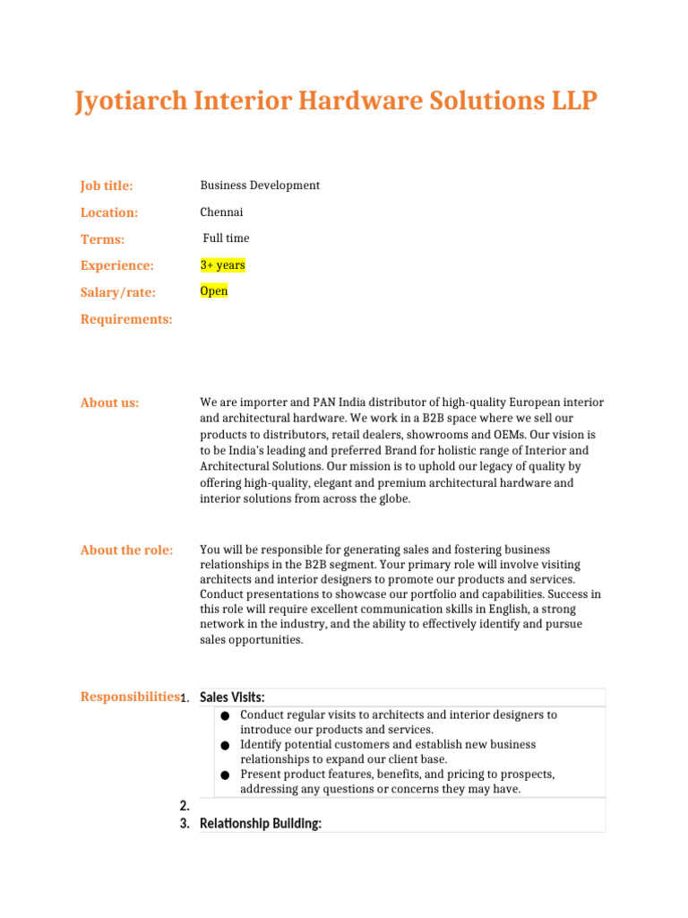 Chennai JISH | PDF | Customer Relationship Management | Sales