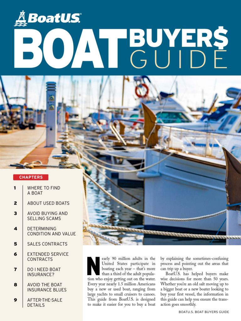 BoatUS Boat Buyers Guide 2020 | PDF | Insurance | Sales