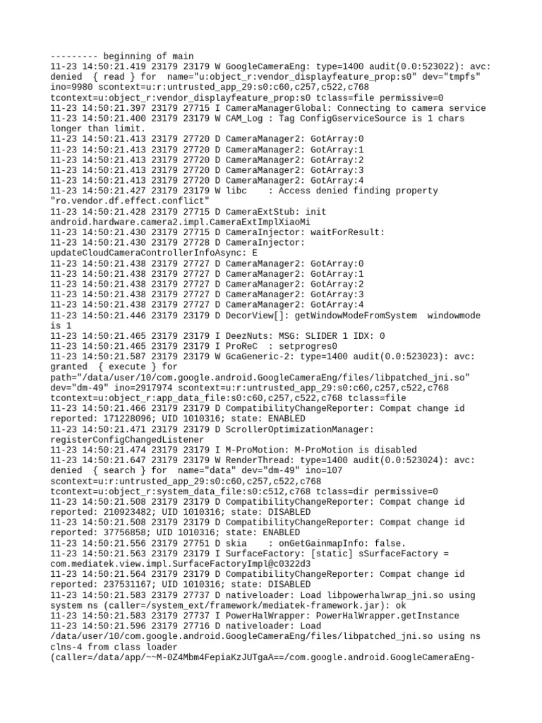 Log Cat 1732348221359 | PDF | Software | Computing