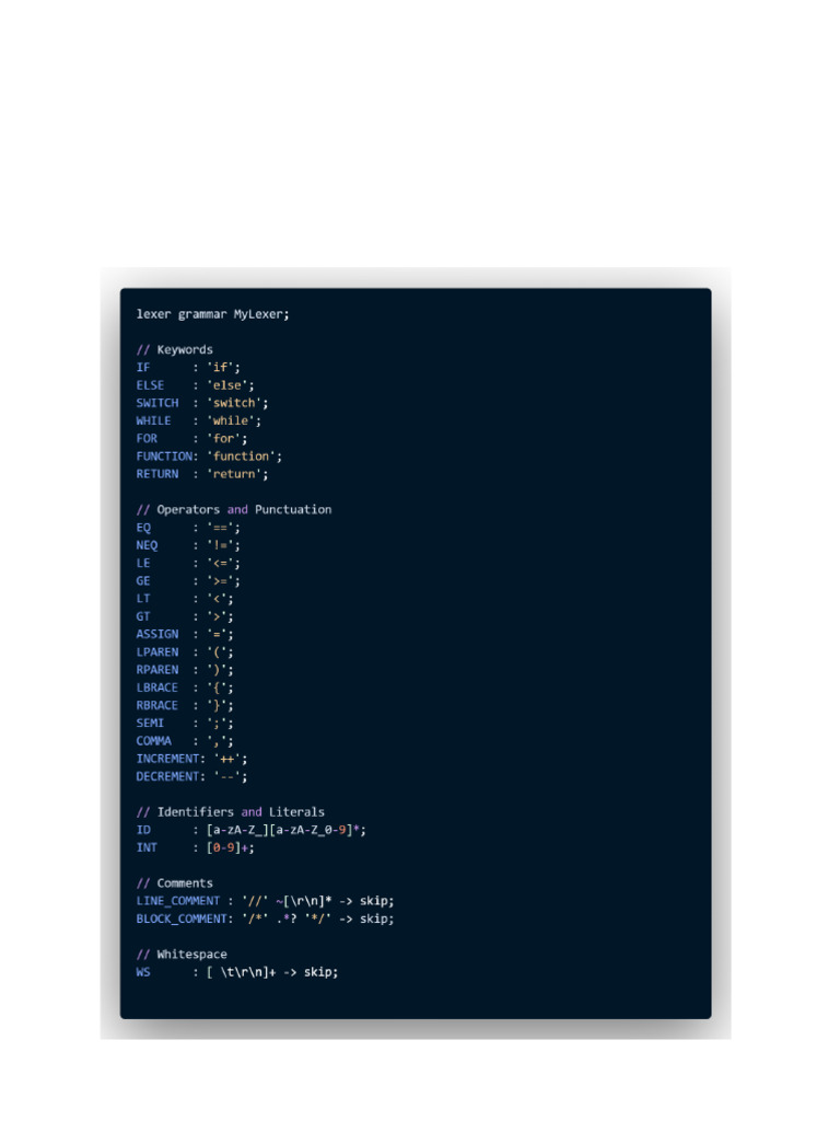 CD - Lab Assignment 2 | PDF