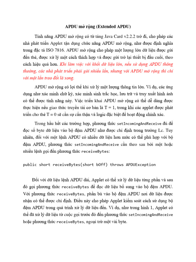 APDU M R NG | PDF