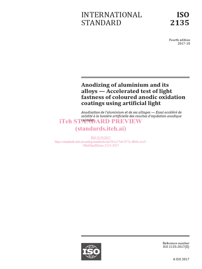 Iso 2135-2017 | PDF | International Organization For Standardization ...