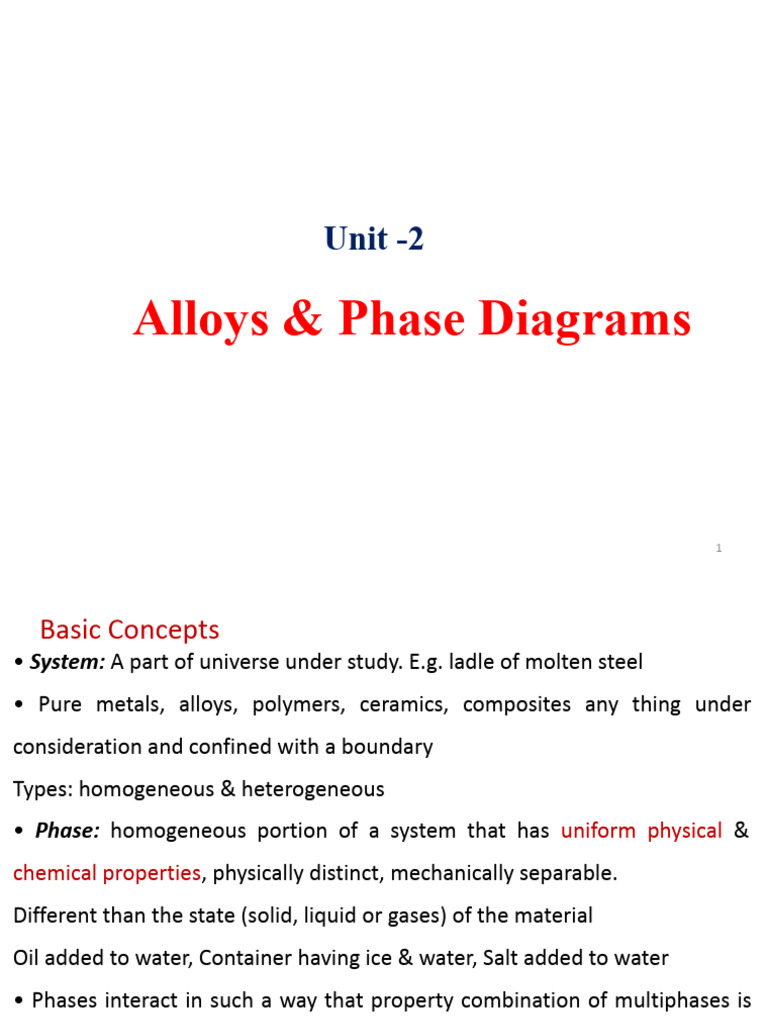 Alloys and Phase Diagrams Shared | PDF | Crystallite | Alloy