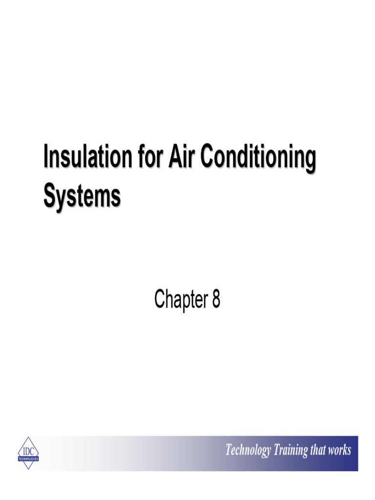 HVAC8 | PDF | Thermal Insulation | Building Materials