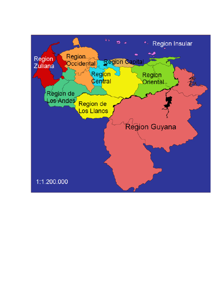 Mapa Vzla | PDF